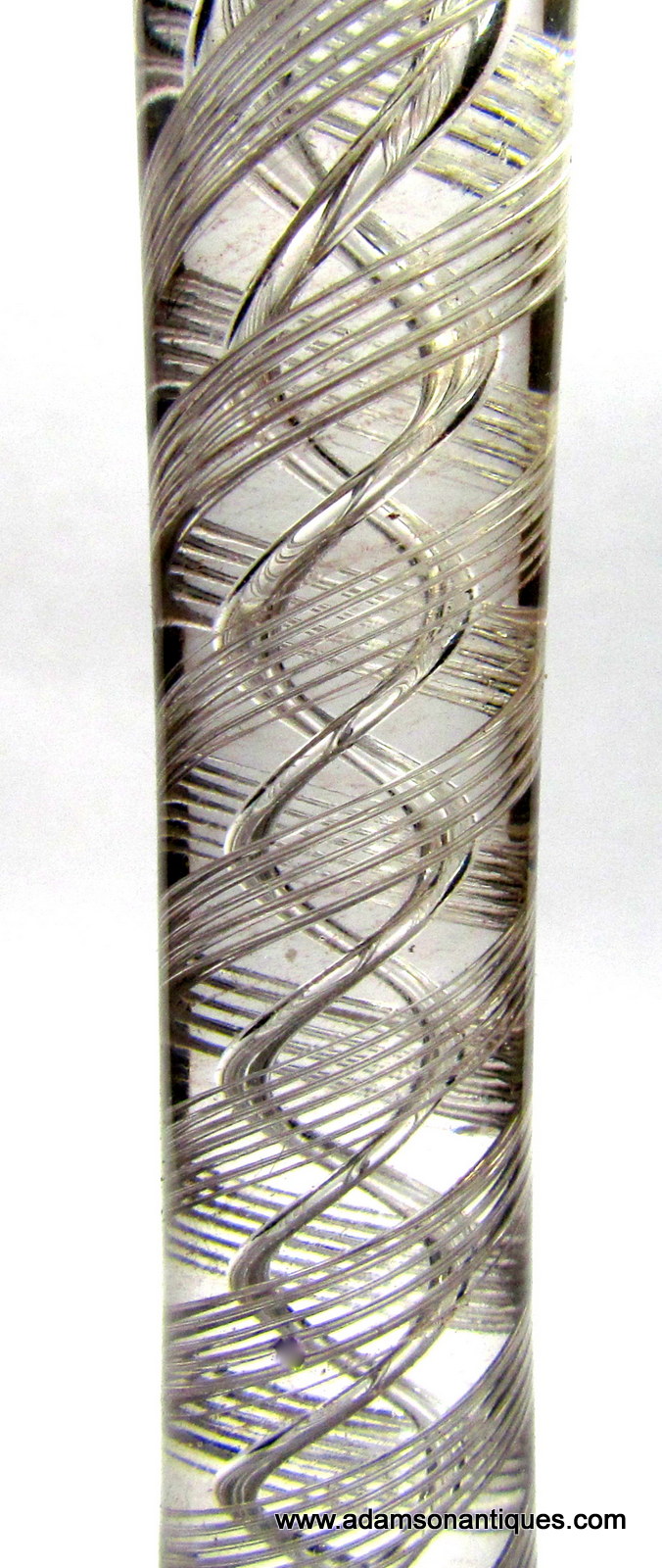 Tall Dutch Cordial Glass Adamson Antiques :: Tall Air Twist Cordial